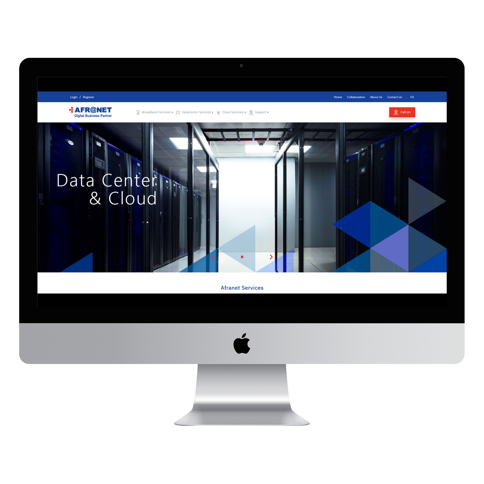 Afranet Main Portal - Kamel Kimiaei